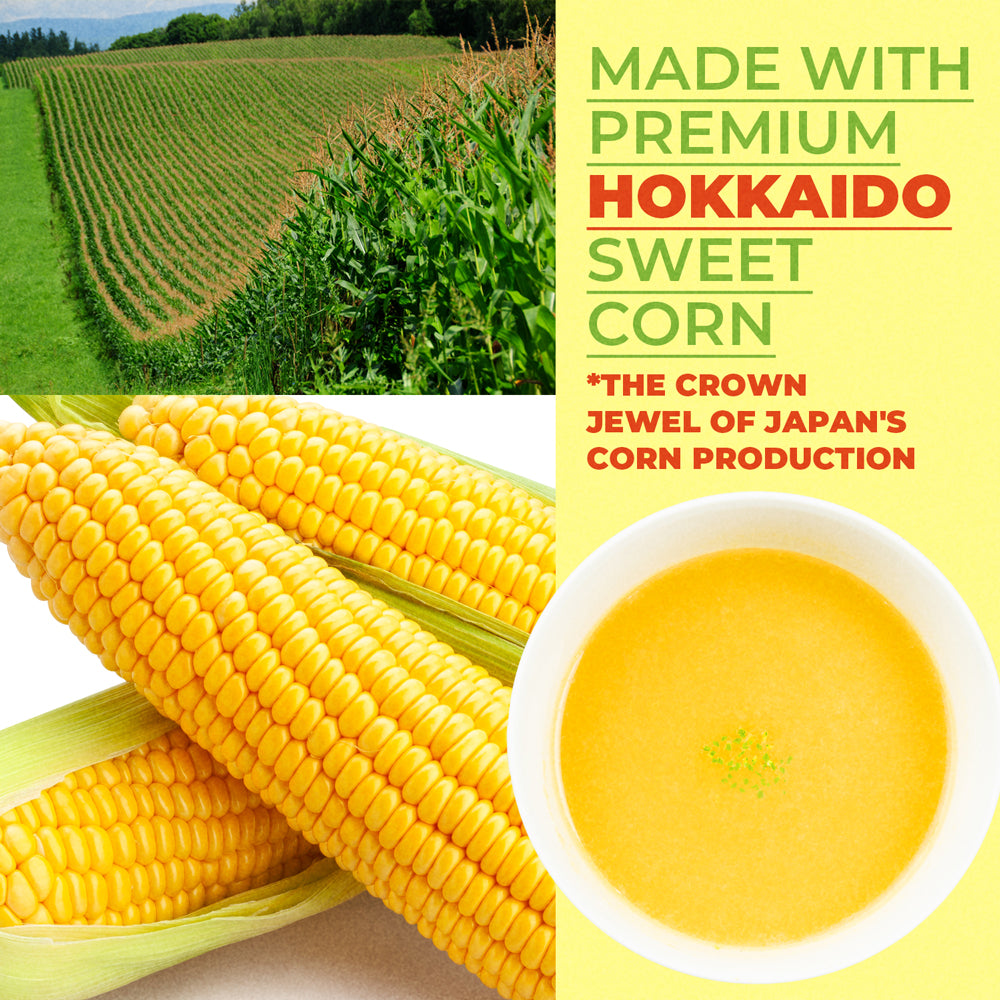 Creamy Japanese Corn Soup – Natural & Allergen-Free | 5 Sachets | FINE ...